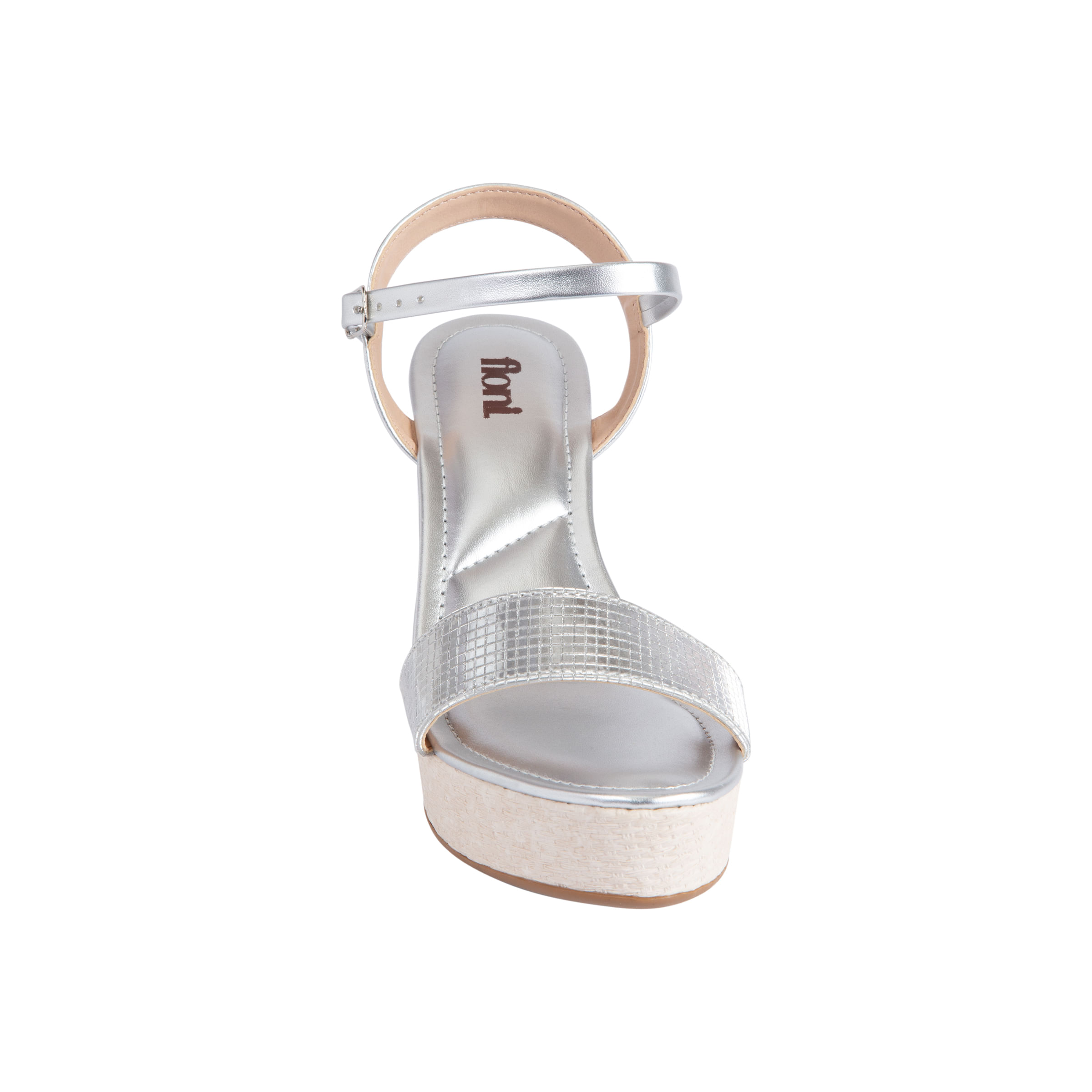 Sandalias Shiny taco tipo cuña mujer 201188 talla 5 | Payless